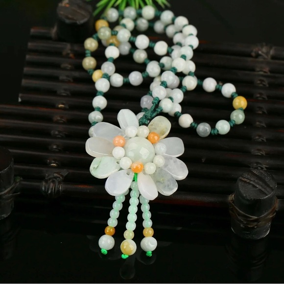 Jewelry | Gertd 3 Color Natural Grade A Jadeite Jade Round Bead ...